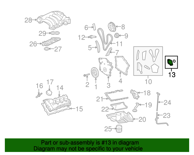 2007-2010 Mopar Cap 4792586AA | TascaParts.com