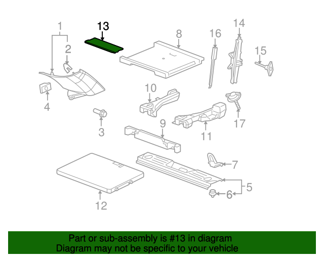 2006-2009 GM Panel 22728066 | GMPartsDirect.com