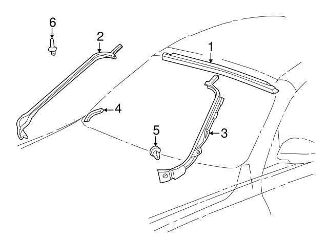 90269-04050 - Side Molding Rivet 2001-2010 Lexus | Longo Lexus Parts