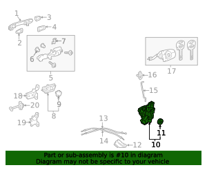 2023-2025 Toyota Lock Assembly 69030-12560 | OEM Parts Online