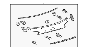 2015-2017 Lexus Finish Panel 76801-78020-B1 | Lexus Direct parts