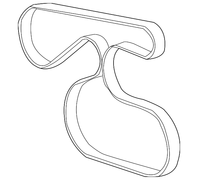 2006-2015 Toyota Serpentine Belt 90916-02652 | Sparks Parts