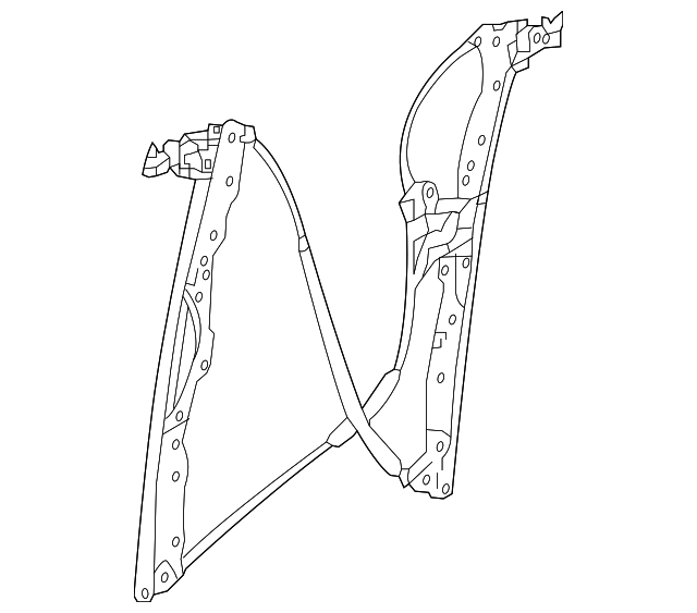 2016-2024 Nissan Window Regulator 80721-EZ00A | Temecula Nissan Parts