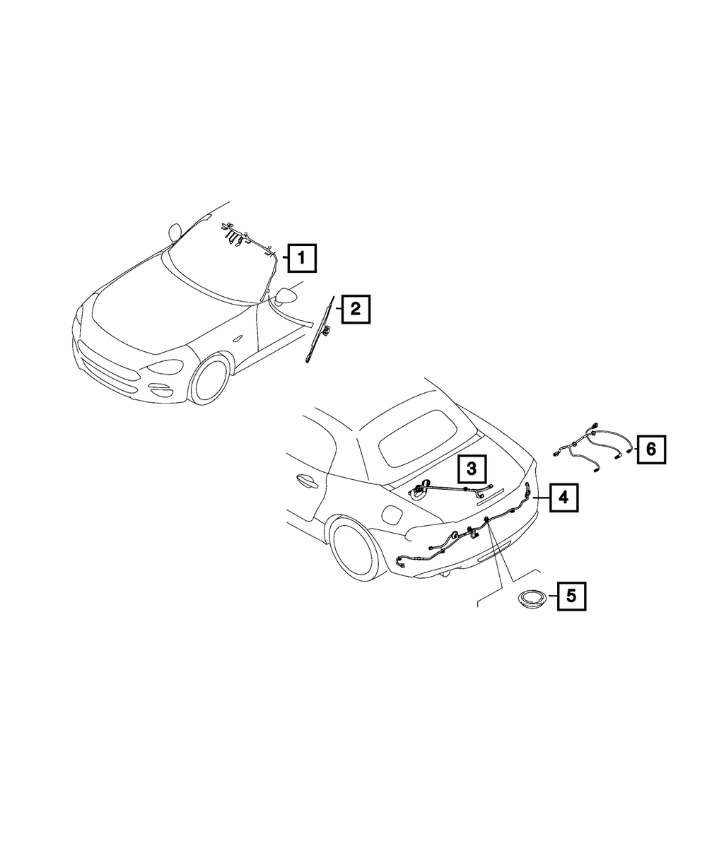 2017-2019 Fiat 124 Spider Body Plug 68314406AA | Retail Performance ...