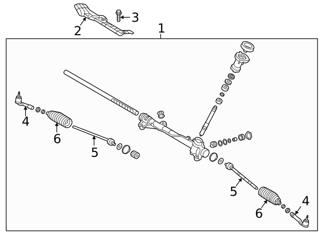 2020-2024 Hyundai Venue Inner Tie Rod 56540-K2000 | OEM Parts Online