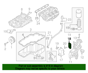 06L-117-070 - Gasket 2015-2023 Audi | Audi OEM Parts