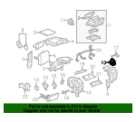 2010-2017 GM Temperature Mode Valve Actuator Assembly 22877649 ...