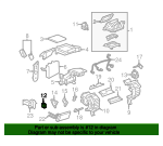 2010-2017 GM Temperature Mode Valve Actuator Assembly 22877649 GM ...