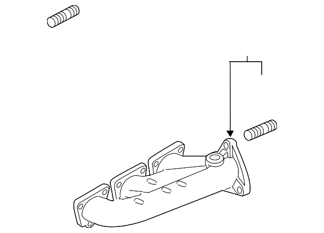 2011-2018 Porsche Cayenne Exhaust Manifold 958-111-129-00 | OEM Parts ...