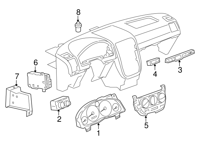 2005-2008 GM Body Control Module, Remanufactured 19119308 | GM Parts Center