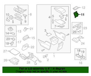 2017-2018 Mazda 3 Trim Cover GML8-64-4A1A | RealMazdaParts.com
