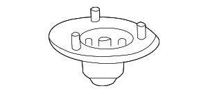 31336760943 - 2004-2013 BMW Upper Strut Mount (31-33-6-760-943) | BMW ...