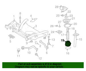 31336761328 - 2004-2010 BMW Coil Spring (31-33-6-761-328) | BMW of ...