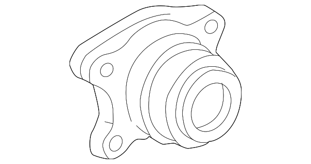 1996-2000 Toyota RAV4 Rear Wheel Bearing 42409-42010 | Toyota Parts