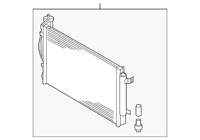 97606-1M102 - A/C Condenser 2010-2013 Kia | Kia.Parts Store