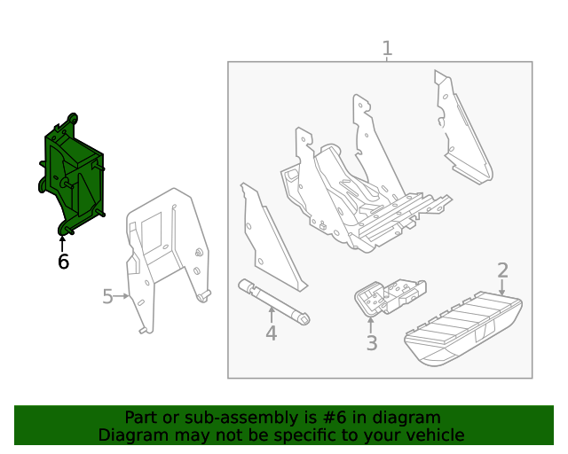 2015-2020 Ford F-150 Mount Bracket FL3Z-16A417-A | Blue Springs Ford Parts
