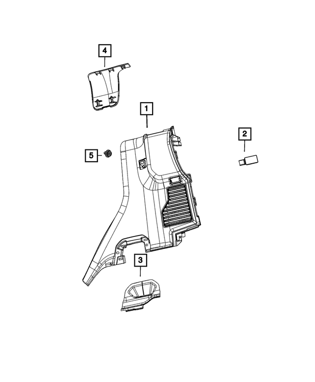2020-2022 Jeep Cargo Lamp 6QE19TX7AA | Mopar Estores
