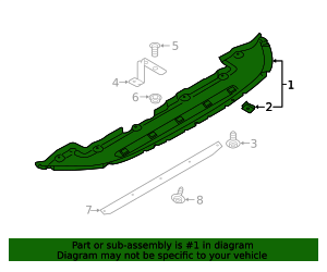 2019-2025 Audi Panel 4KE-825-219-B | Audi USA Parts
