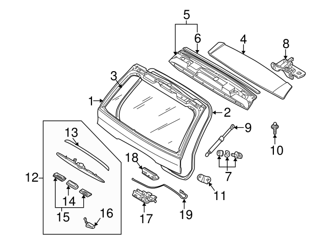 51248408492 - 2000-2006 BMW X5 Lock Actuator (51-24-8-408-492) | BMW of ...