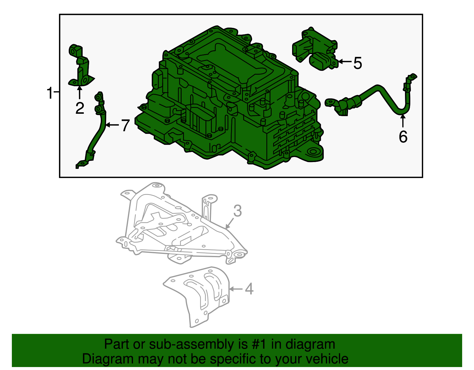 2020 Kia Optima Inverter 36600-3DBD7 | QuirkParts