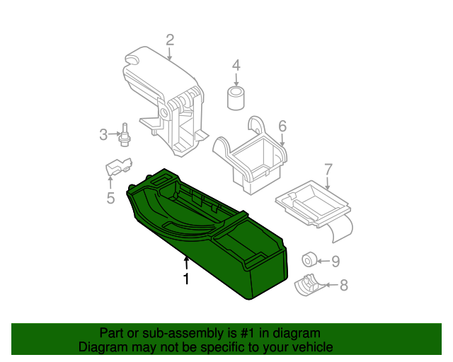 51168217942 - 1999-2006 BMW Console Assembly (51-16-8-217-942) | BMW of ...