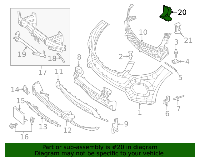 2012-2017 Mercedes-Benz Air Ducting For Radiator 292-505-04-30 ...