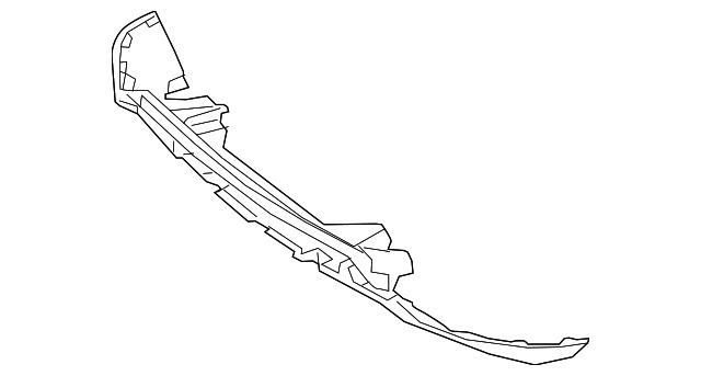 2016-2019 Mercedes-Benz Lower Cover 166-885-04-38-64 | World Mercedes ...