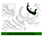 166-885-39-65 - Mount Panel 2016-2019 Mercedes-Benz | Mercedes-Benz USA ...