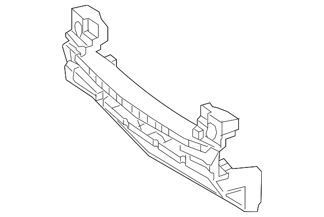 292-885-00-37 - Energy Absorber 2016-2019 Mercedes-Benz | Mercedes-Benz ...