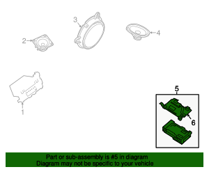2014-2018 Nissan Altima Amplifier 28061-3TA2A | OEM Parts Online