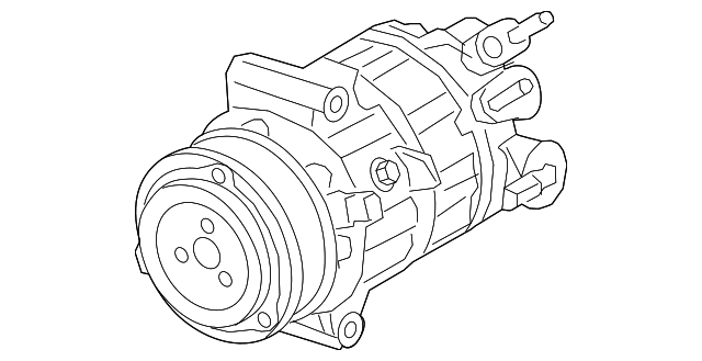 2018-2020 Jeep Compressor 68245083AA | TascaParts.com