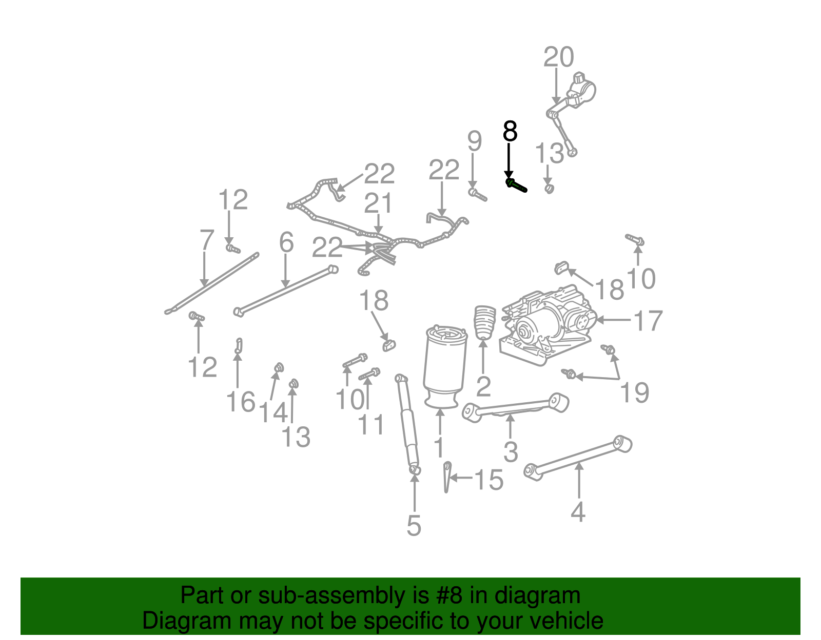 2000-2014 GM M14x2x90 Multi-Purpose Bolt 11517901 GM | GMPartsDirect.com