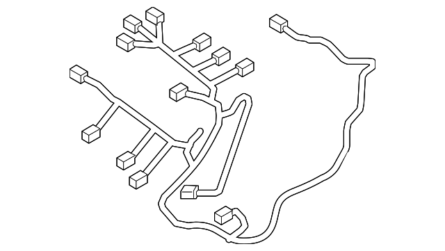 2019-2023 Audi Engine Harness 06M-971-595-BP | Audi USA Parts