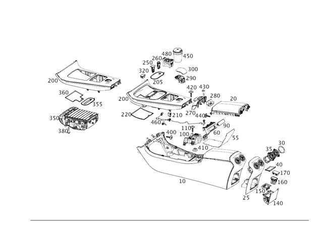 1954-2024 Mercedes-Benz Trim Molding 177-680-42-03 | MB OEM Parts
