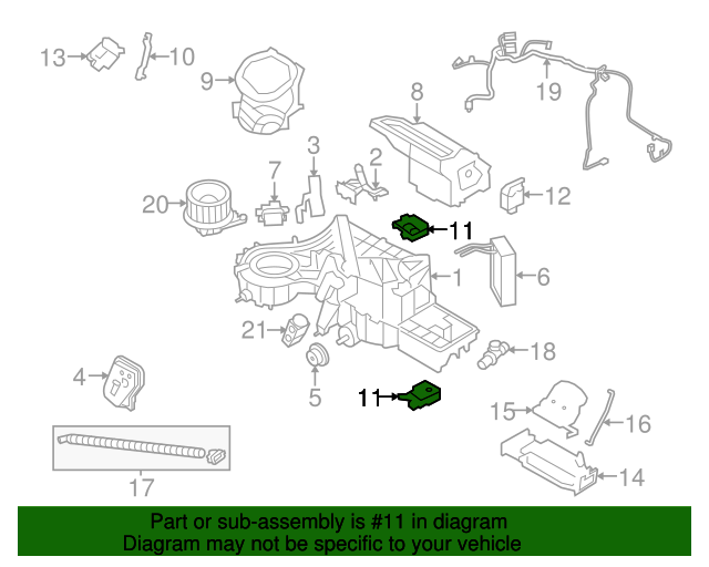 Buy Genuine OEM Ford Part Number: DL3Z-19E616-A 2009-2017 Ford Mode ...