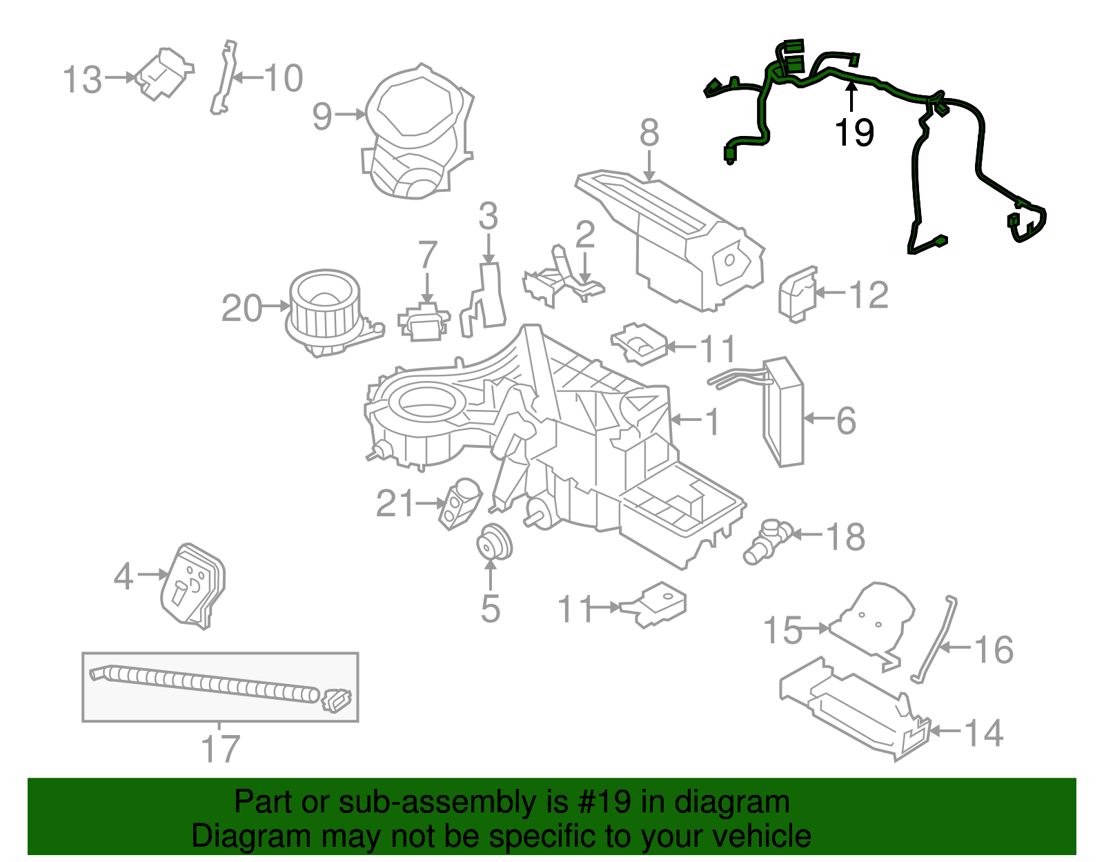 BL3Z-18B574-B - Wire Harness 2011-2014 Ford F-150 | Big 3 Auto Parts