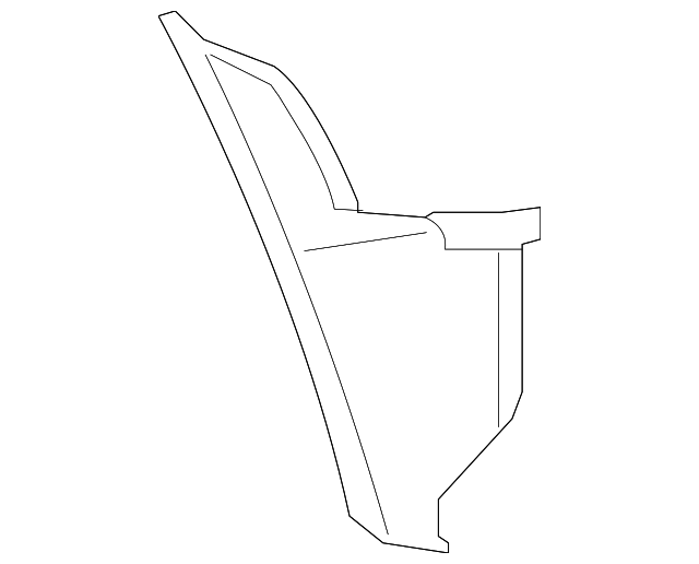 52591-12270 - Side Seal - 2011-2015 Scion xB | OEM Genuine Toyota Parts