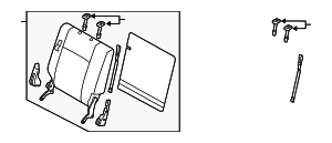 TE71-88-330B-34 - Seat Back Assembly 2010-2012 Mazda CX-9 | Florida ...