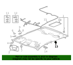 2019-2023 GM Coat Hook 84258404 | TascaParts.com