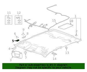 2019-2025 GM Sun-Visor Retainer 13522677 GM | GMPartsDirect.com