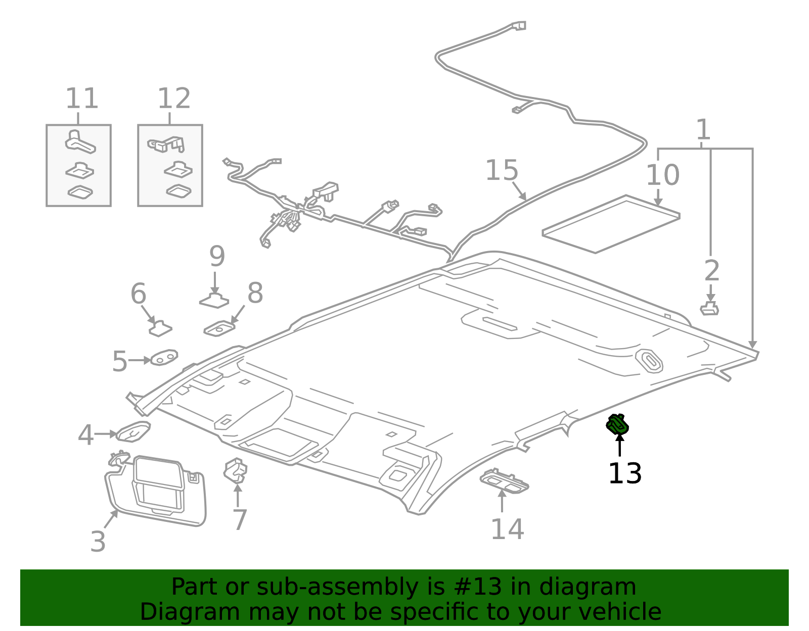 2019-2025 GM Coat Hook 84258405 GM | GMPartsDirect.com