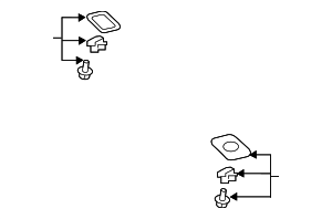 90178-A0023 - Seat Belt Lap And Shoulder Belt Nut - 2008-2024 Lexus ...