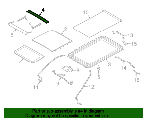 2015-2019 Lincoln MKC Water Trough EJ7Z-7854022-A | OEM Parts Online