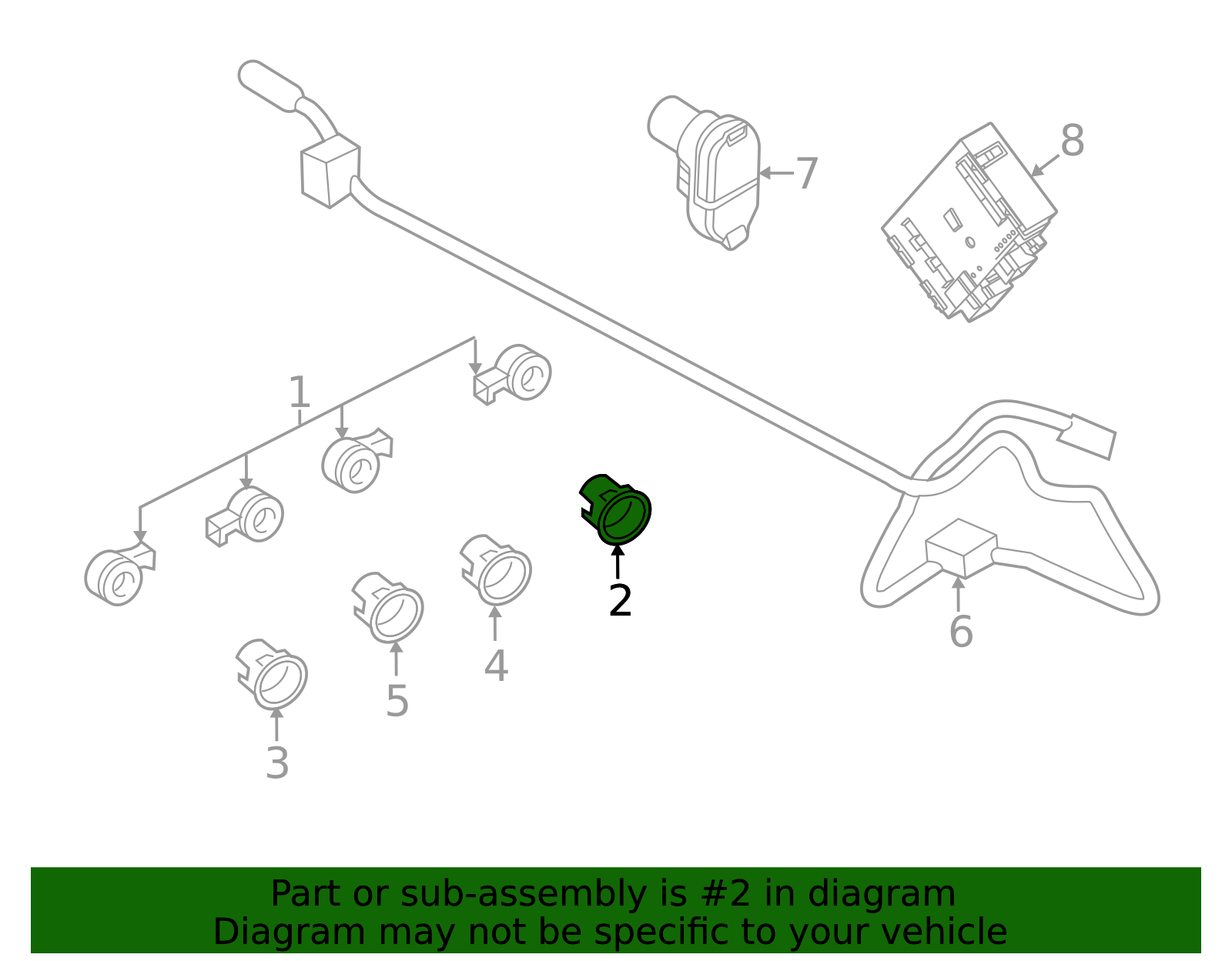 2019-2023 Ford Ranger Retainer KB3Z-15K861-BAPTM | OEM Parts Online