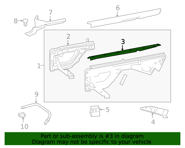 463-880-13-01-64 - Angle Bracket Mercedes-Benz USA Parts