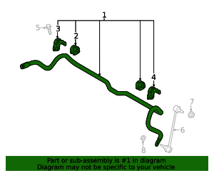 54810-J9200 - Stabilizer Bar - 2018-2021 Hyundai Kona | Joseph Airport ...
