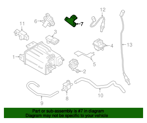 2013-2021 Nissan Purge Valve Bracket 14932-JA10A | TascaParts.com