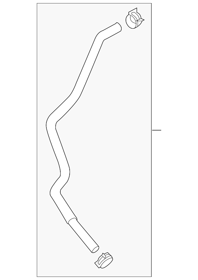 2011-2014 Hyundai Sonata Oil Cooler Line 25425-3Q000 | OEM Parts Online