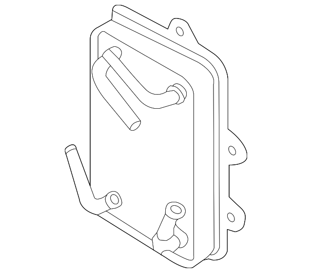25620-4R000 - Automatic Transmission Oil Cooler - 2011-2015 Hyundai ...