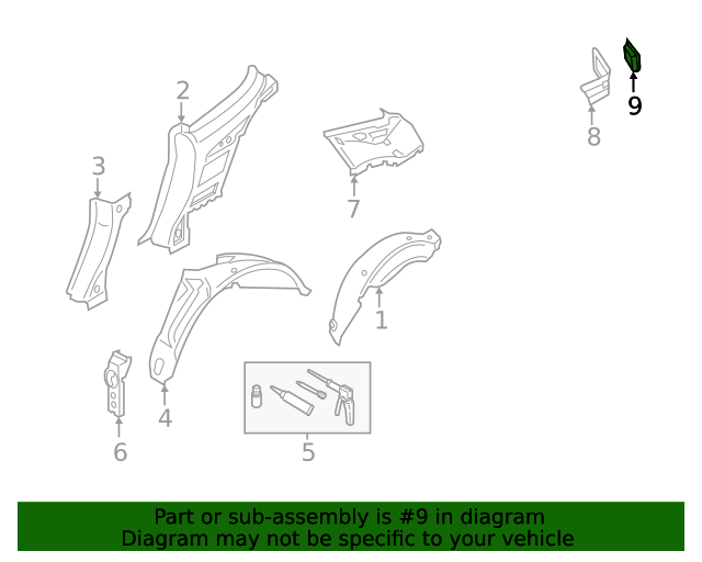 2013-2024 Porsche Pressure Vent 982-819-161 | AutoNationParts.com